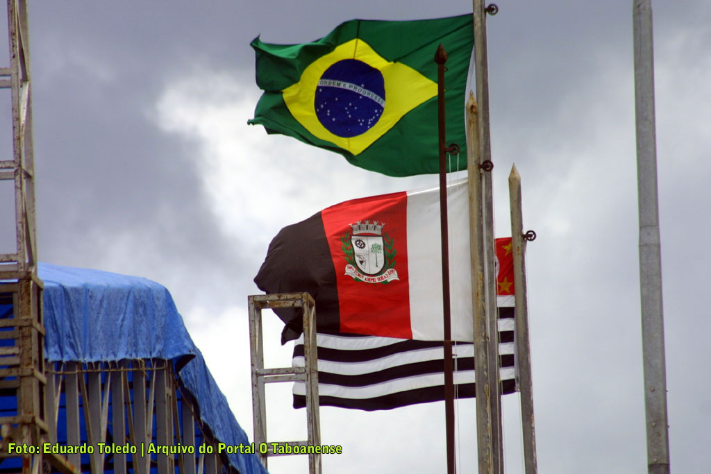 A bandeira do município de Taboão da Serra - O TABOANENSE